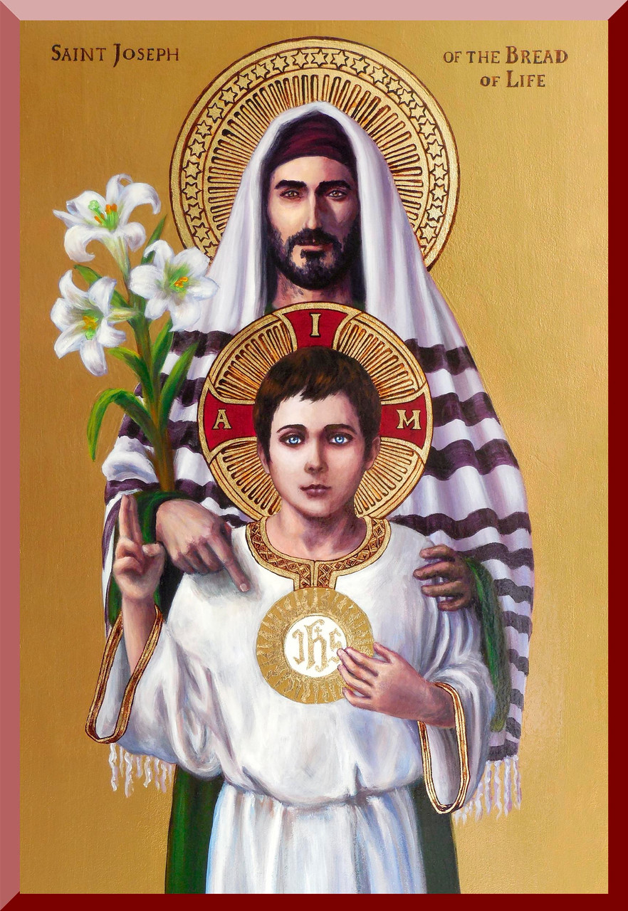 Theophilia St. Joseph of the Bread of Life Wall Plaque - Catholic to ...