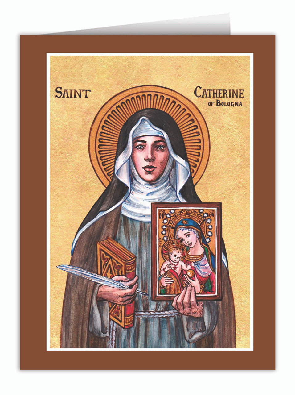 Saint Catherine Of Bologna Artwork Frames St. Catherine Of Bologna