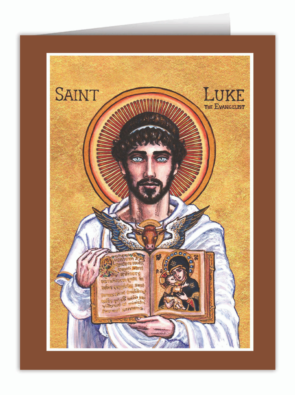 Theophilia St. Luke Note Card - Catholic to the Max - Online Catholic Store