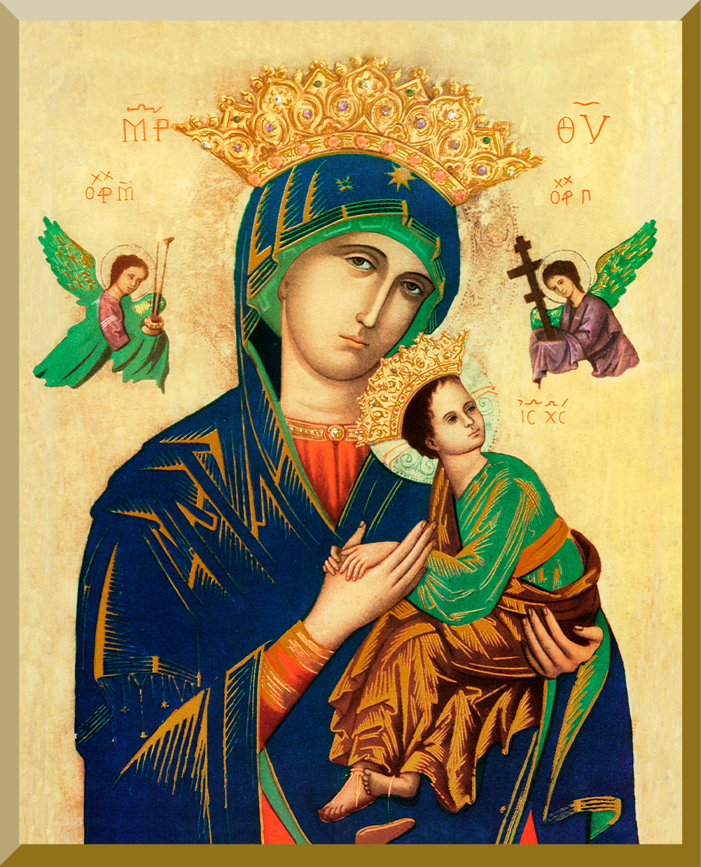 Our Lady of Perpetual Help Wall Plaque - Catholic to the Max - Online ...