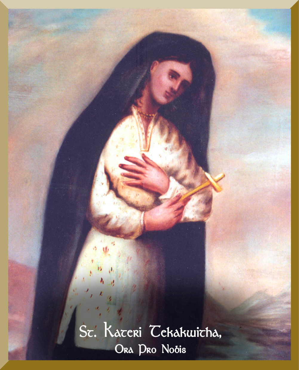 St. Kateri Tekakwitha Wall Plaque - Catholic to the Max - Online ...