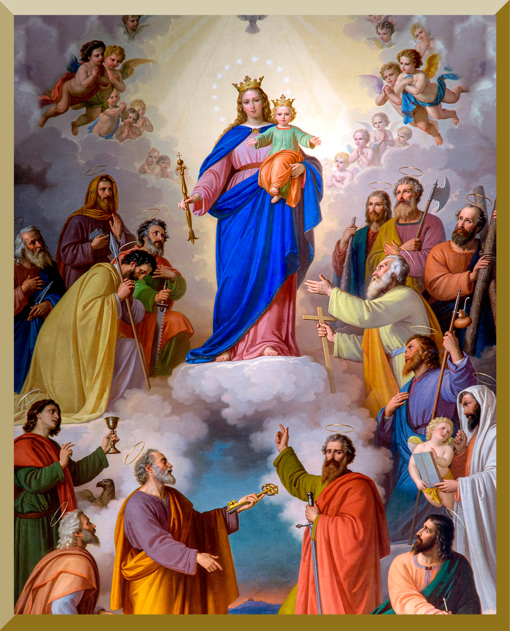 Mary Help of Christians Wall Plaque - Catholic to the Max - Online ...