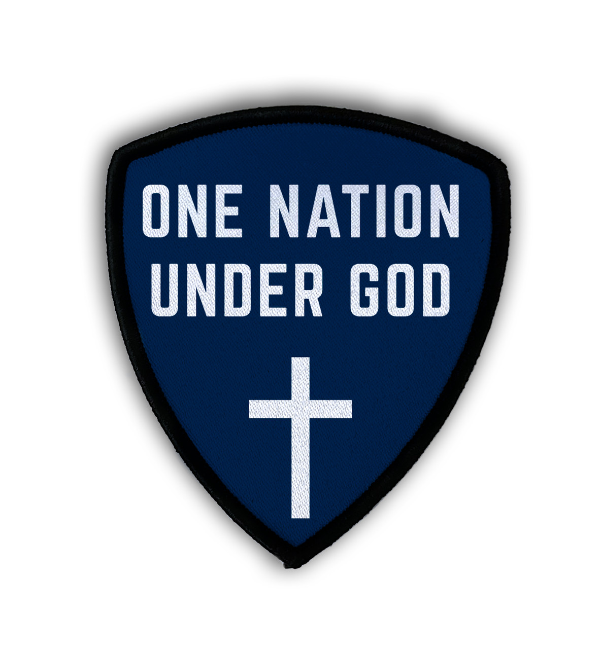 "One Nation" Shield Iron-On Patch 3 - Catholic to the Max - Online ...