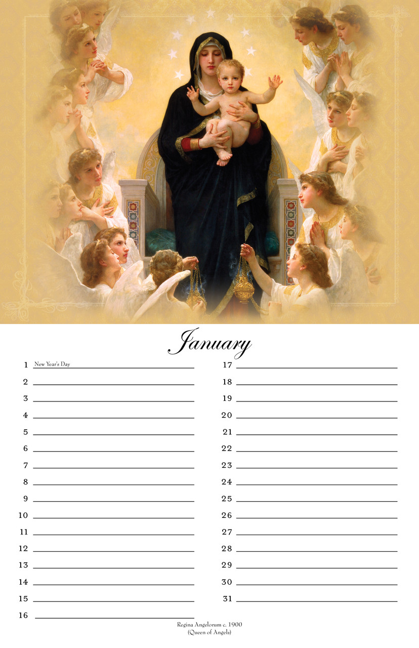 Catholic Perpetual Calendar: William Bouguereau - Catholic to the Max ...
