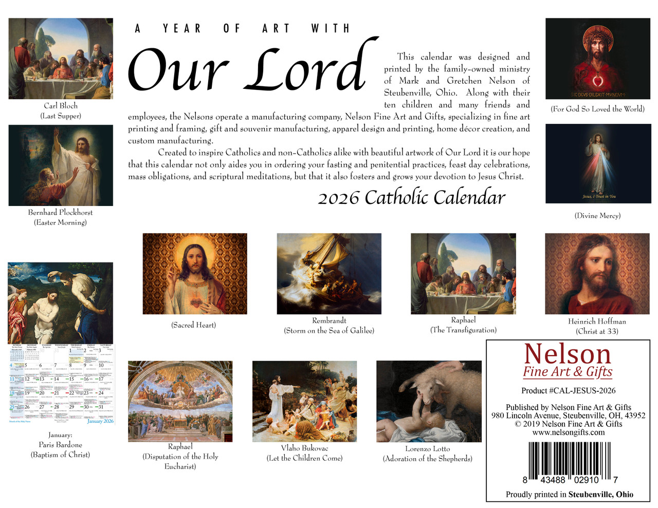Catholic Liturgical Calendar 2026: Our Lord - Catholic to the Max ...