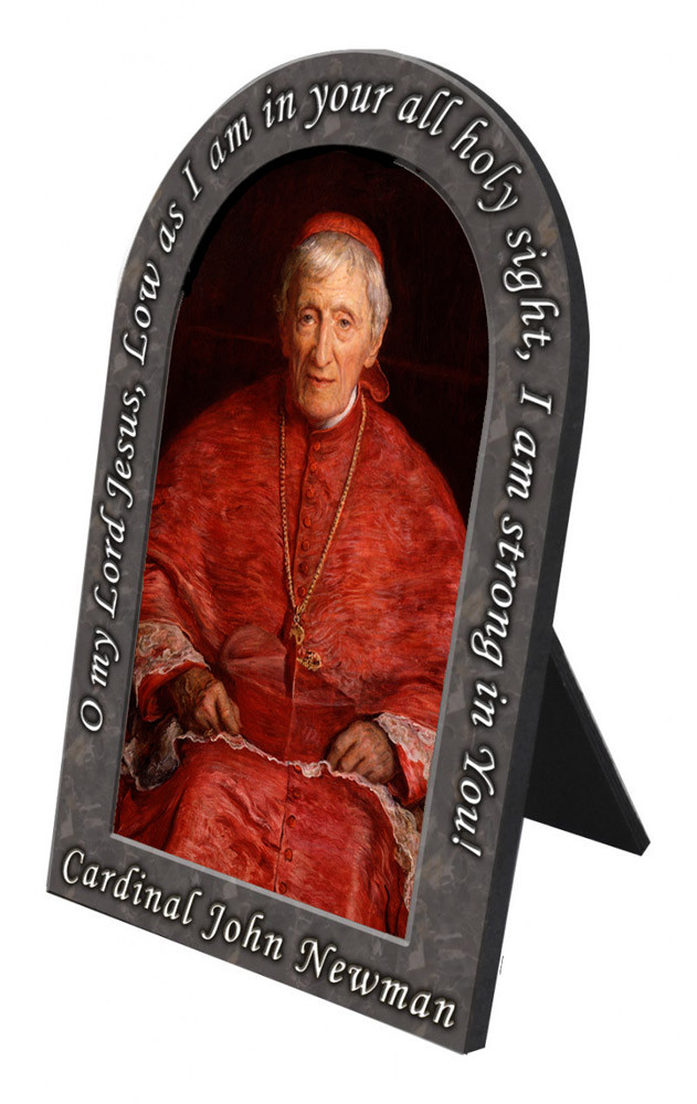 St. John Newman Prayer Arched Desk Plaque - Catholic to the Max ...