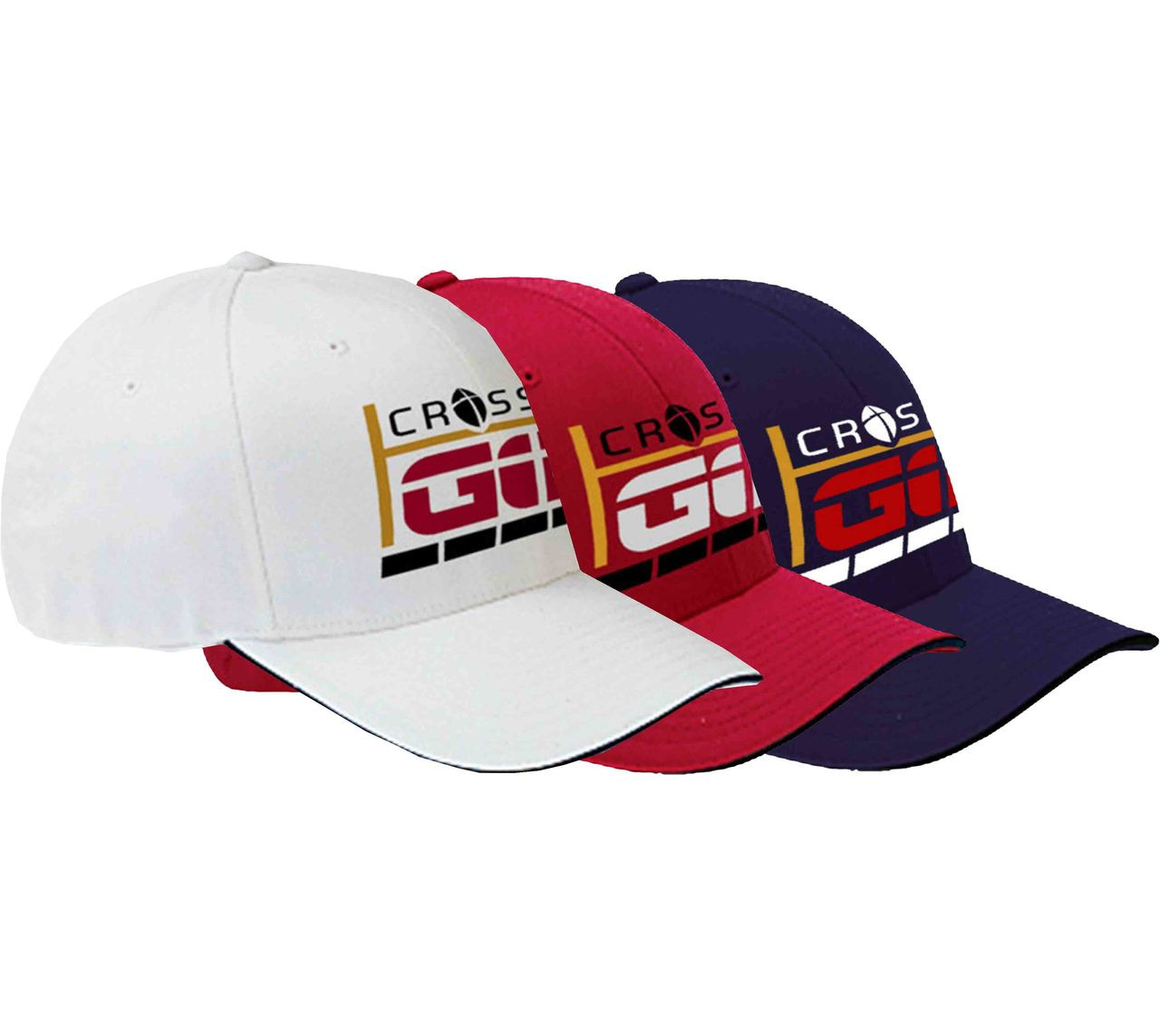 Crossing the Goal Fitted Baseball Hat