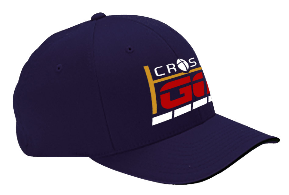 Crossing the Goal Fitted Baseball Hat