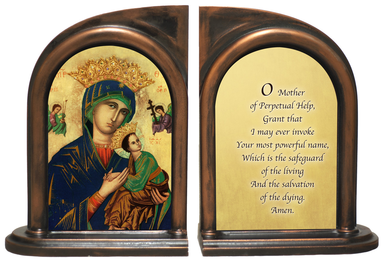 Bookends: Our Lady of Perpetual Help