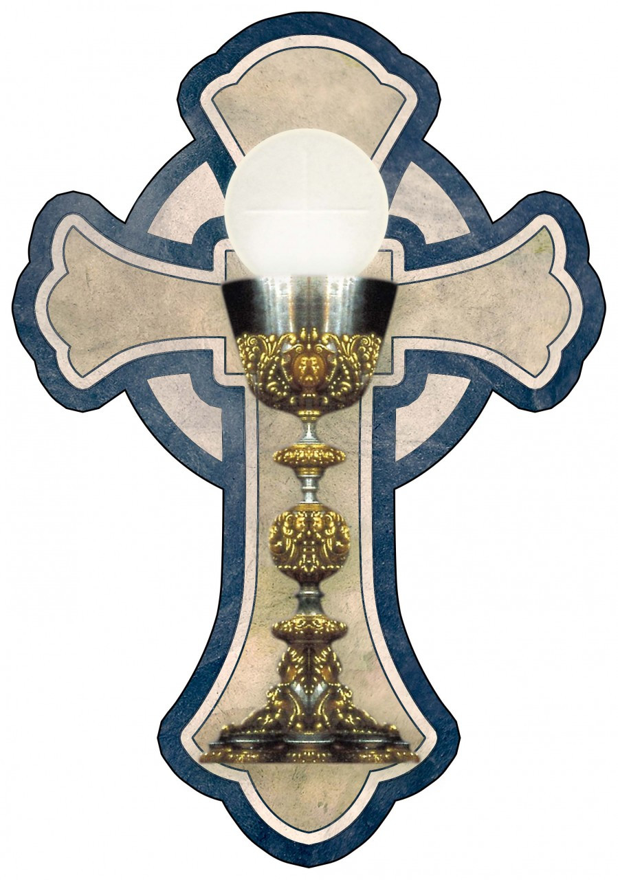 Chalice Wall Cross - Catholic to the Max - Online Catholic Store