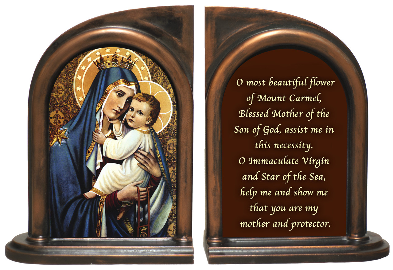 Bookends: Our Lady of Mt. Carmel