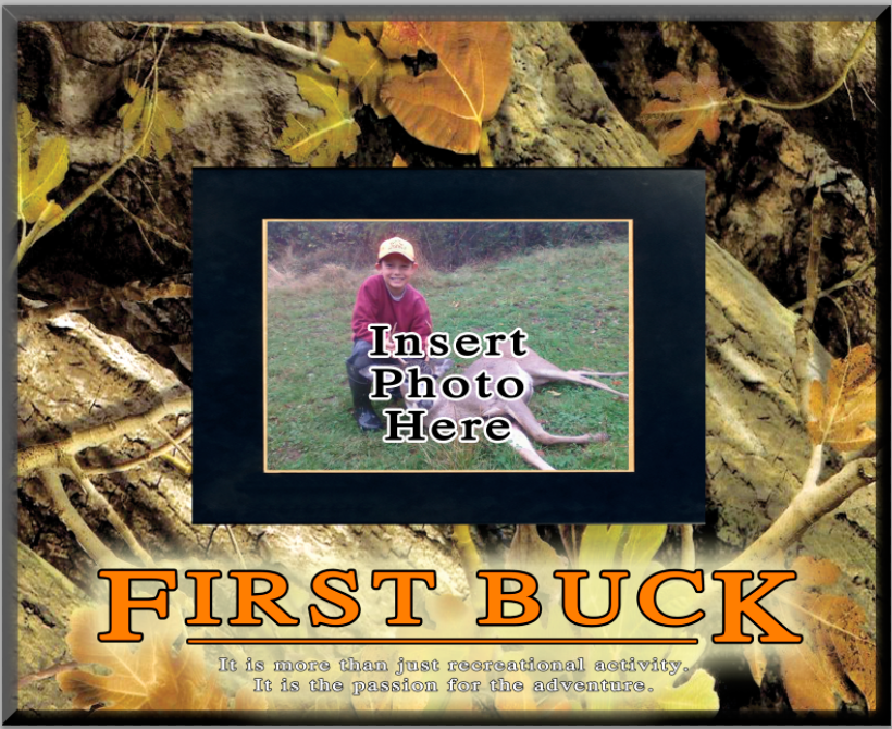 "First Buck" Picture Frame - Catholic to the Max - Online Catholic Store