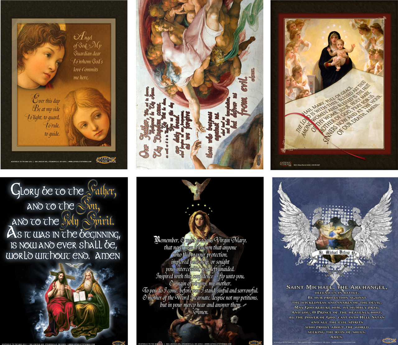 Common Prayers II Poster Value Pack - Catholic to the Max - Online ...