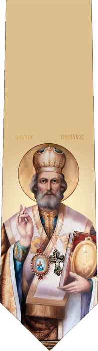 St. Nicholas Tie - Catholic to the Max - Online Catholic Store