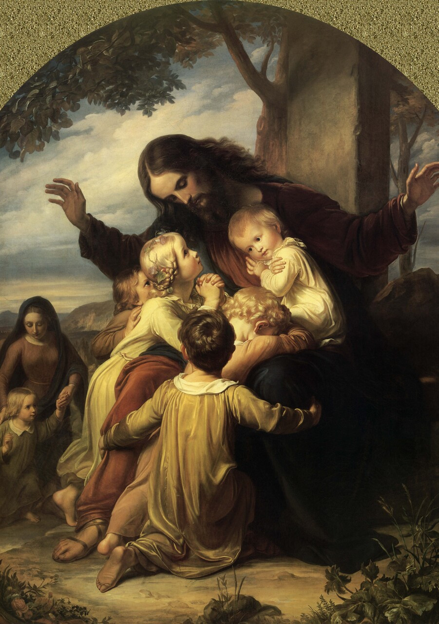 jesus with child
