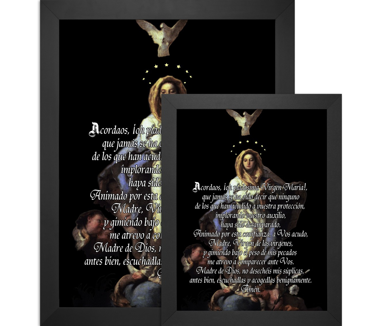 Spanish Memorare Poster - Catholic to the Max - Online Catholic Store