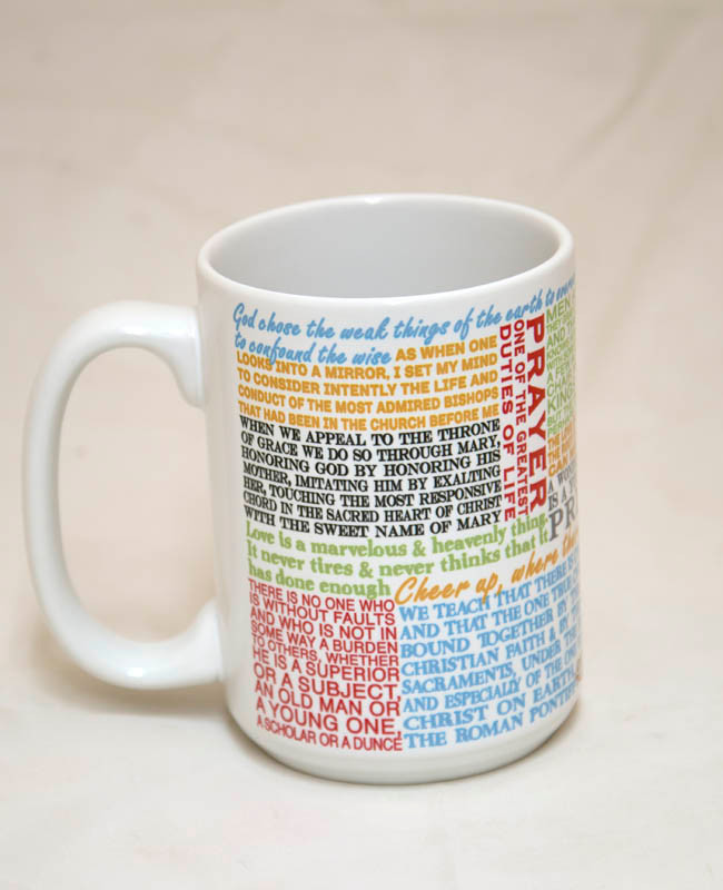 Saint Robert Bellarmine Quote Mug