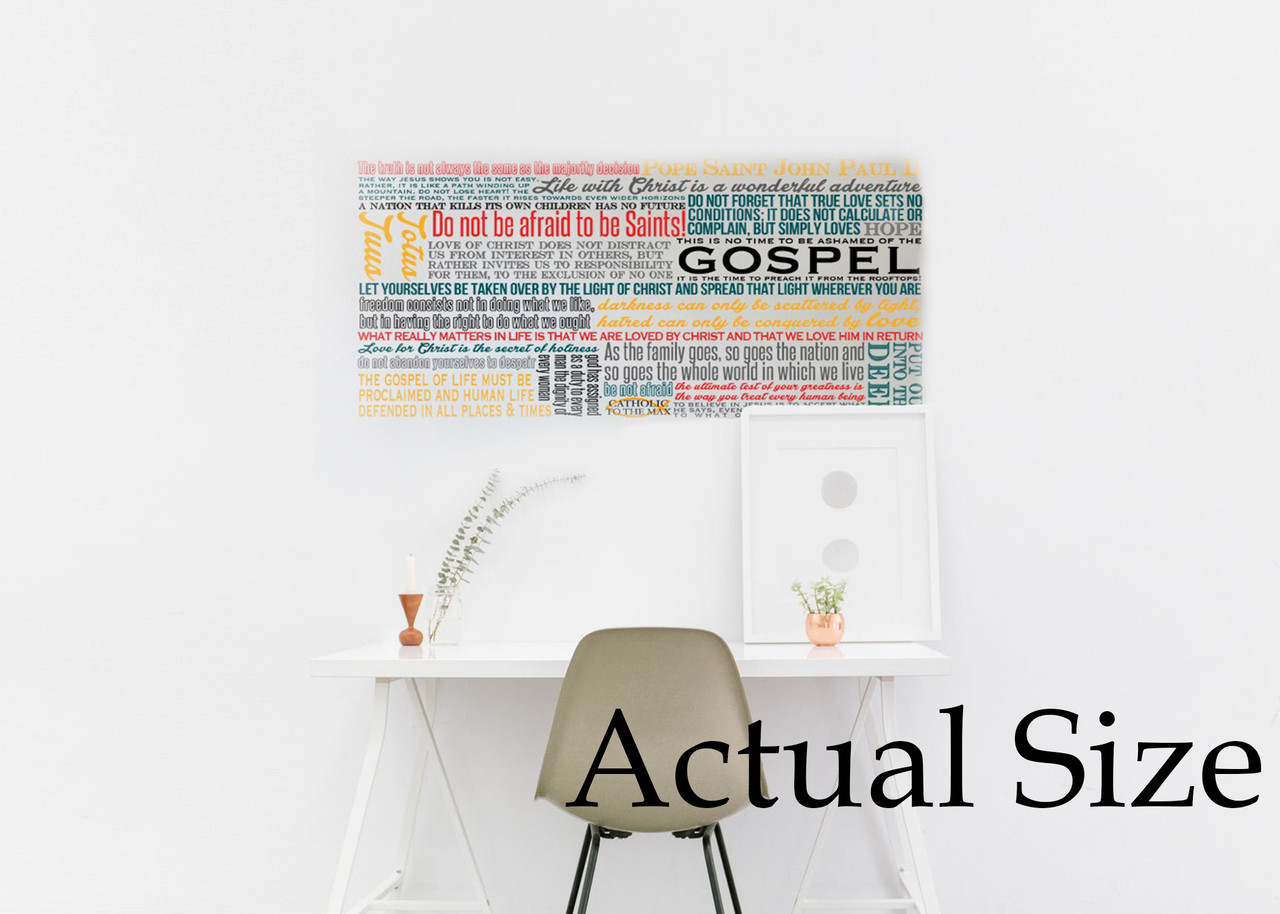 Saint Thomas Aquinas Quote Wall Decal - Catholic to the Max - Online ...