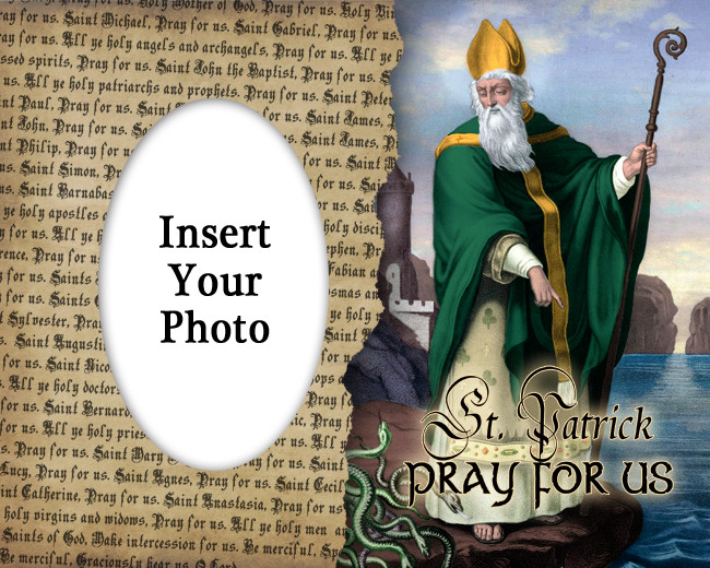 St. Patrick Photo Frame - Catholic to the Max - Online Catholic Store