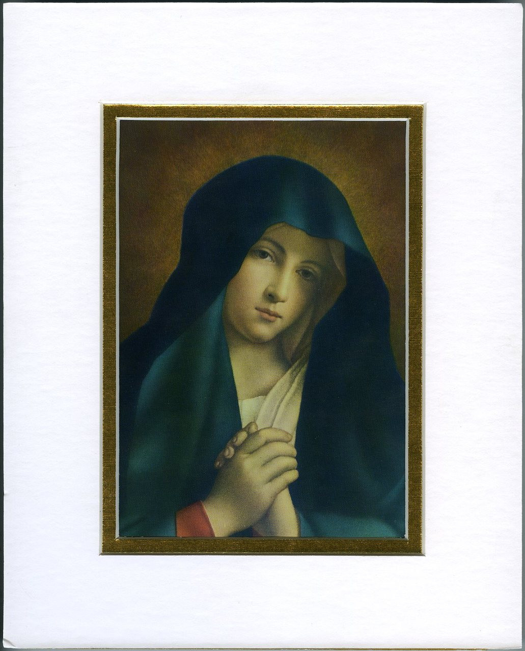 Crying Madonna: Fine Art Print with Matte