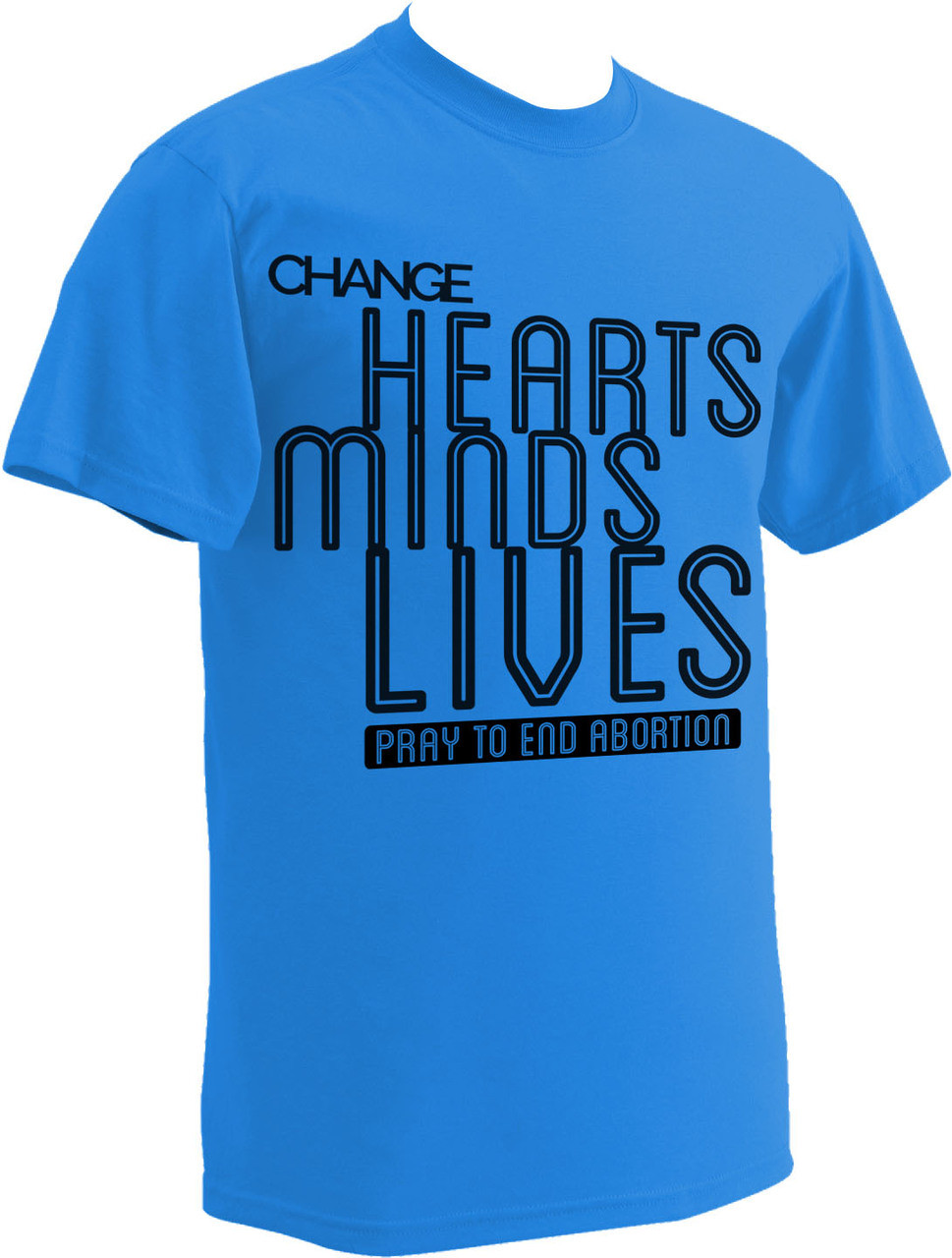 Change Lives T-shirt - Catholic to the Max - Online Catholic Store