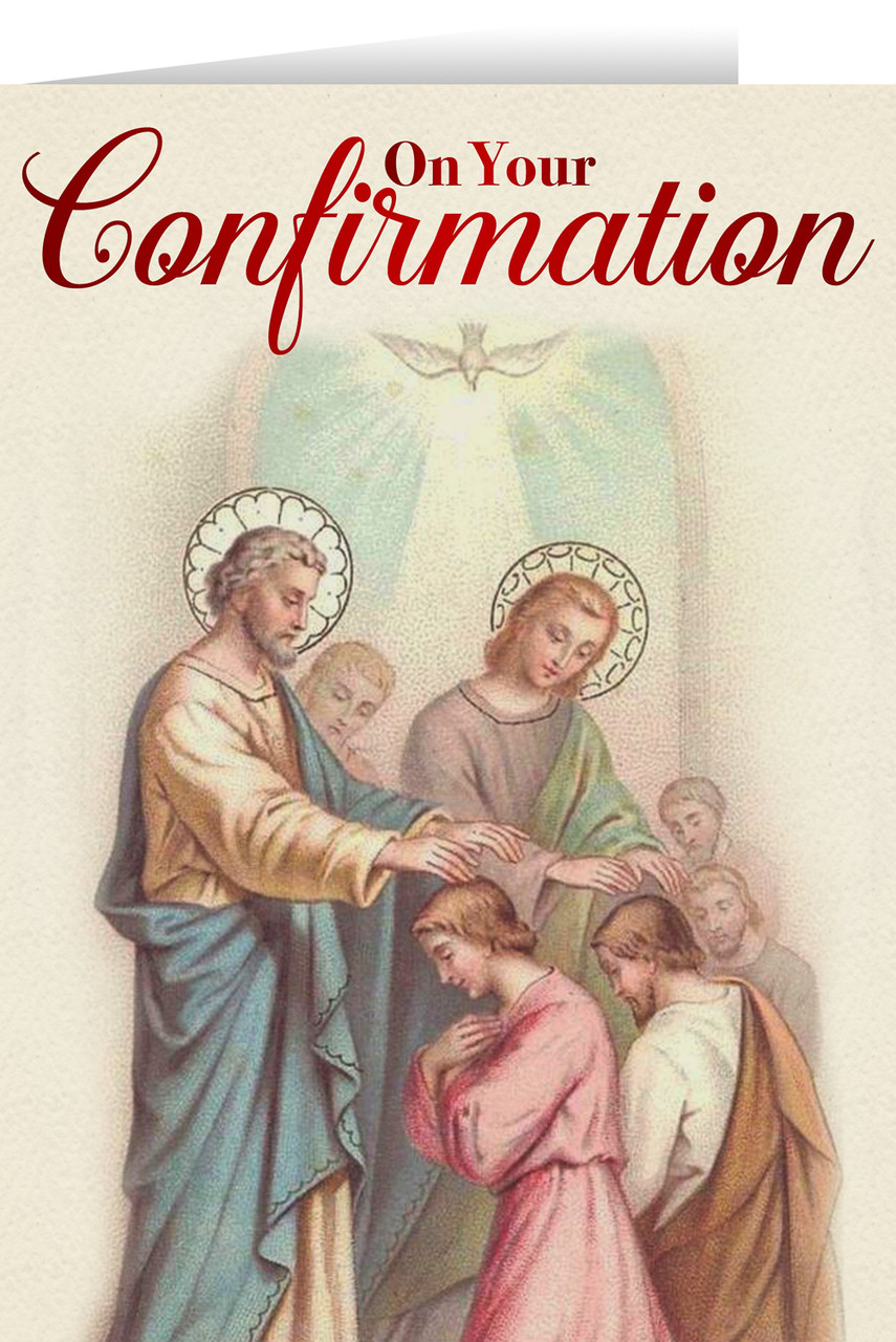 Apostles' Confirmation Greeting Card - Catholic to the Max - Online ...