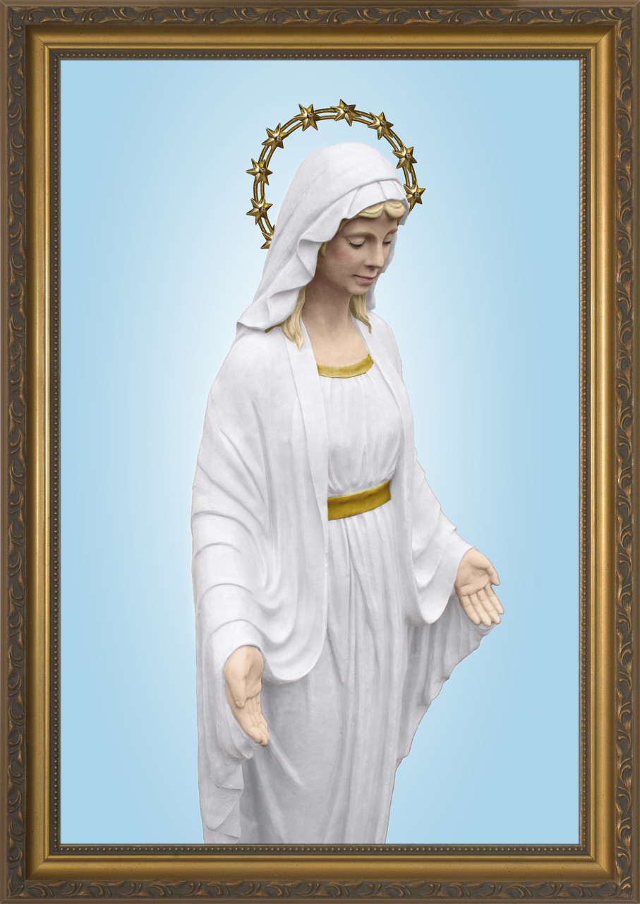 Our Lady of Good Help - Gold Framed Art - Catholic to the Max - Online ...