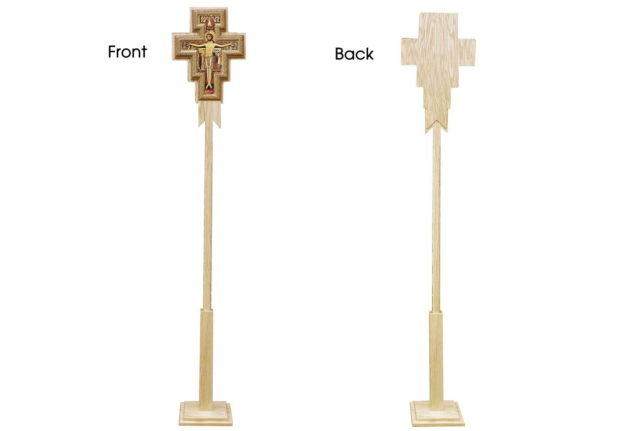 San Damiano Processional Cross - Catholic to the Max - Online Catholic ...