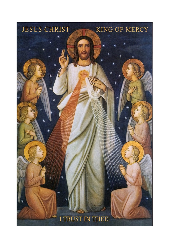 King of Divine Mercy Print - Catholic to the Max - Online Catholic Store