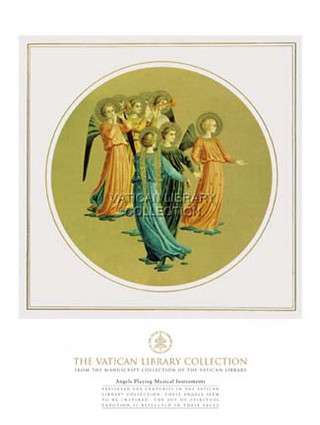 Angels Playing Musical Instruments Paper Print - Catholic to the Max ...
