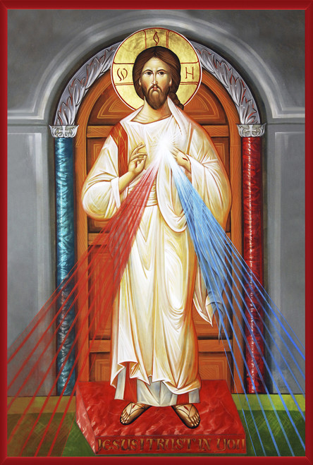 Divine Mercy Large Wall Plaque Cross - Catholic to the Max - Online ...