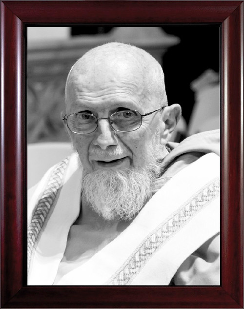 Fr. Benedict Groeschel Framed Portrait, black & white - Catholic to the ...