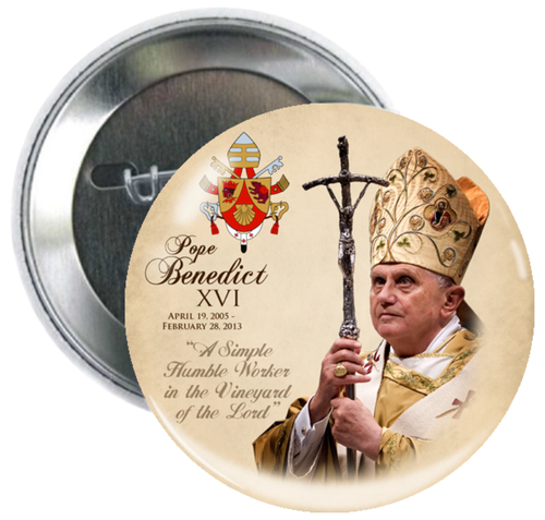 Pope Benedict XVI Commemorative Laminated Holy Card - Catholic to the ...