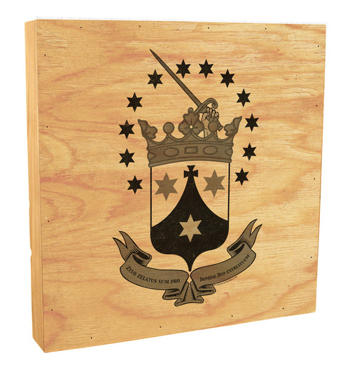 Discalced Carmelite Crest Rustic Box Art - Catholic to the Max - Online ...