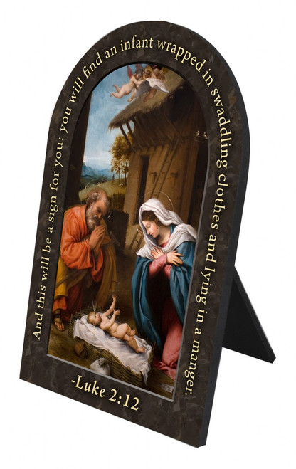 Nativity Horizontal Desk Plaque - Catholic to the Max - Online Catholic ...