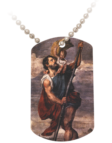 Catholic Saints Dog Tags