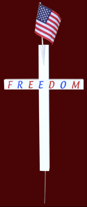 Freedom Yard Cross - Catholic to the Max - Online Catholic Store