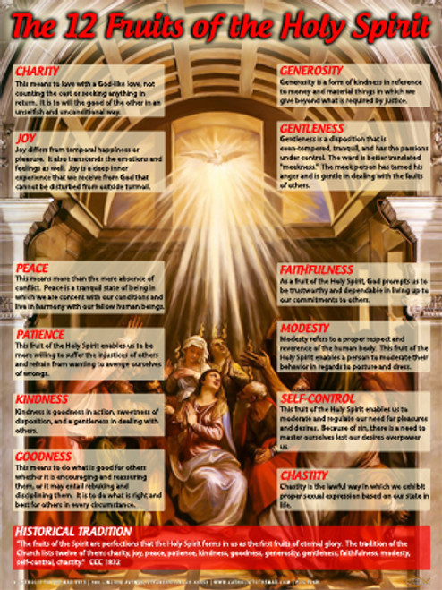 The Twelve Fruits Of The Holy Spirit Explained Poster Catholic To The the-twelve-fruits-of-the-holy-spirit-explained-poster-catholic-to-the
