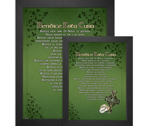Spanish Irish "Bless This House" Poster - Catholic to the Max - Online ...