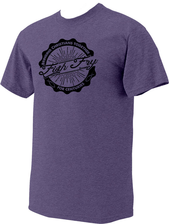 Fish Fry Heather T-Shirt Personalized