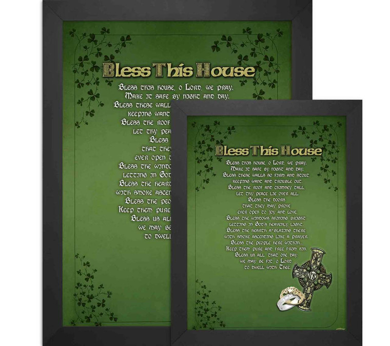 Irish "Bless This House" Poster