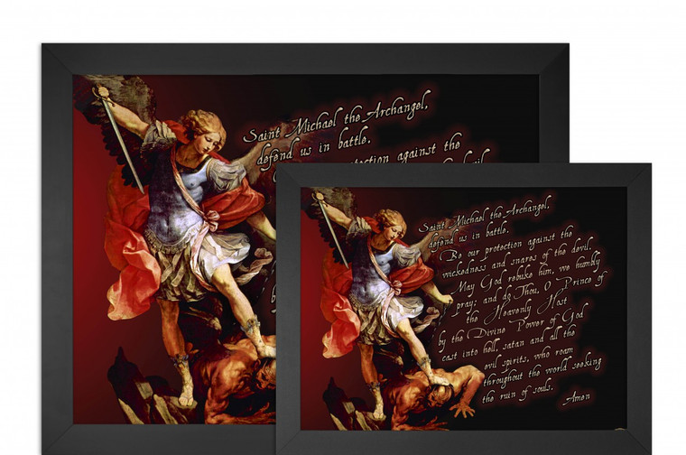 Prayer to St. Michael the Archangel Poster - Catholic to the Max ...