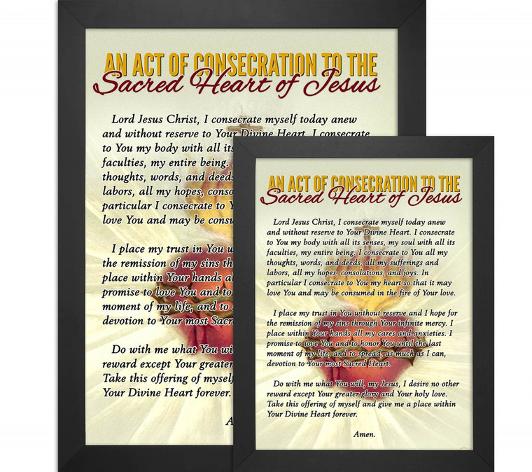 An Act of Consecration to the Sacred Heart of Jesus - Traditional ...