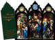 Nativity Stained Glass Tri-fold Triptych Christmas Cards (Set of 12 ...