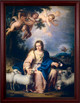 The Divine Shepherdess - Cherry Framed Art - Catholic to the Max ...