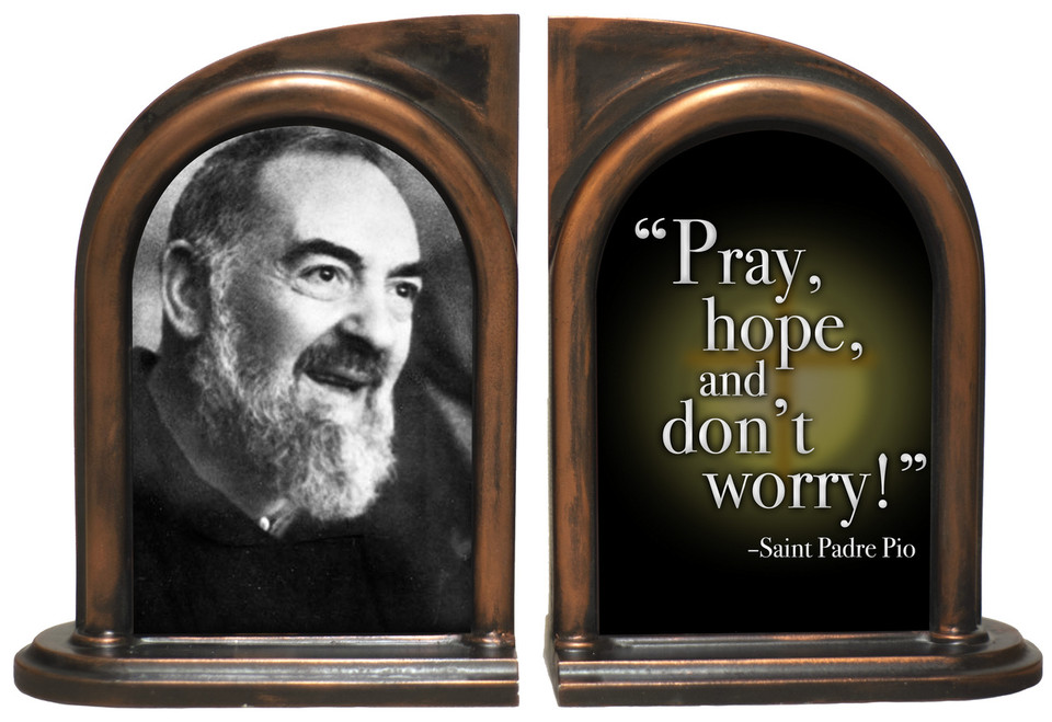 Bookends: St. Padre Pio