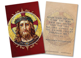 Download Jesus Portrait Holy Card
