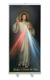 Divine Mercy Banner Stand - Catholic to the Max - Online Catholic Store
