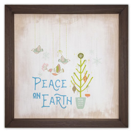 Peace on Earth Rustic Framed Quote - Catholic to the Max - Online ...
