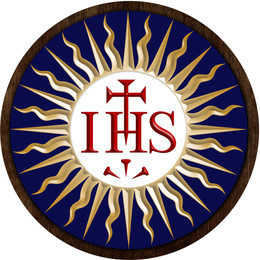 IHS Emblem Outdoor Poly Wood Plaque - Catholic to the Max - Online ...